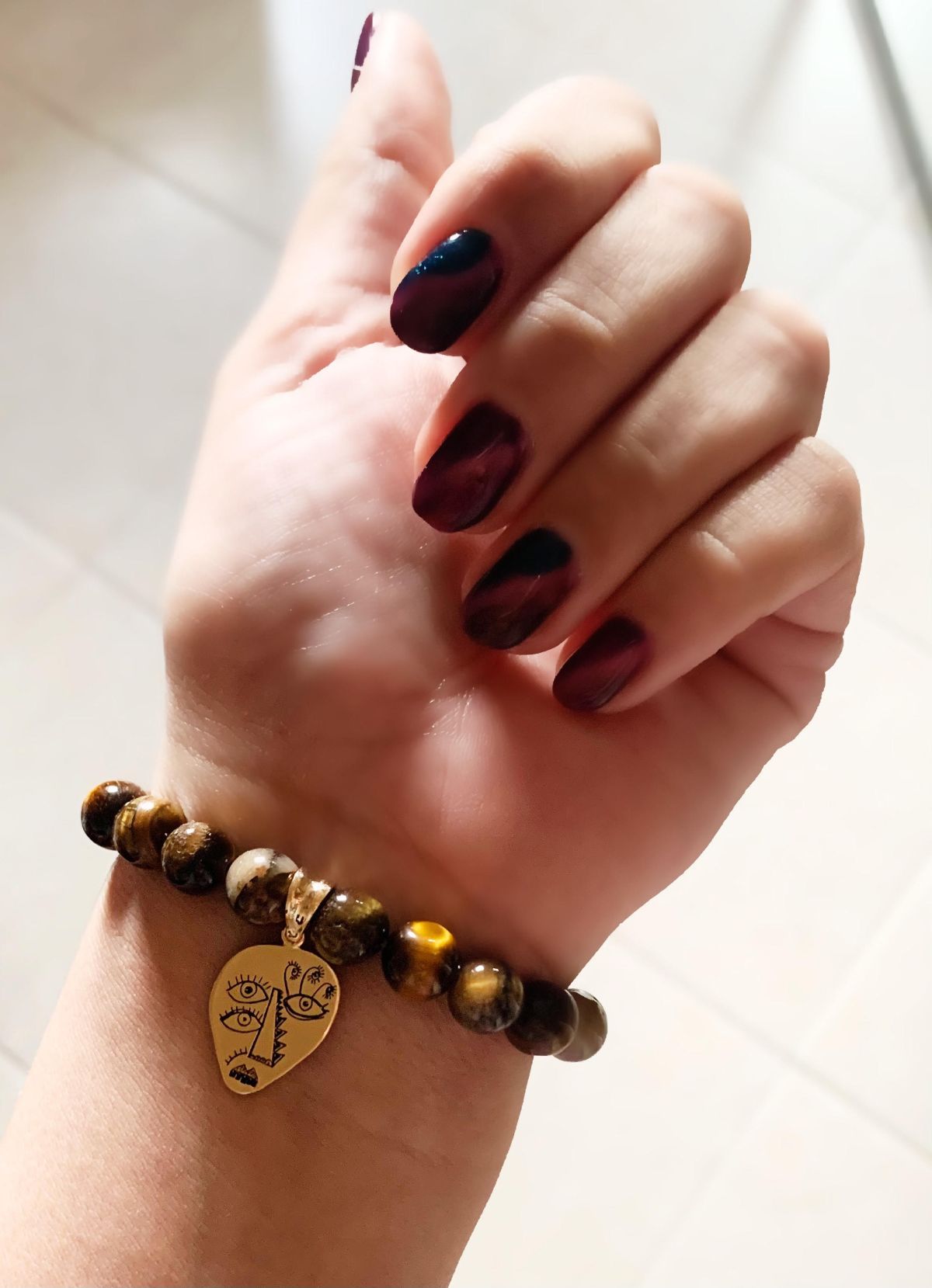 Greek Mythology Gemstone Bracelet -18K Gold - Sierame