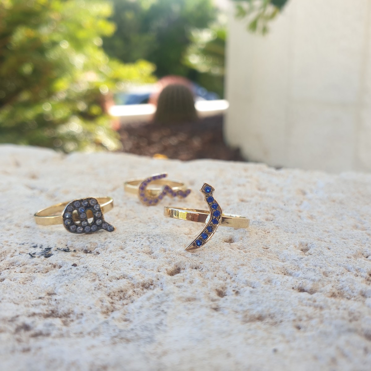 Arabic Letter Ring – 18K Gold - Sierame